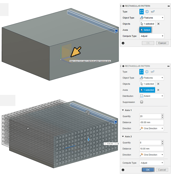 Creating Patterns With Holes In Fusion 360 Mashyo